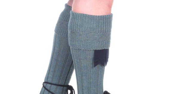 Lovat Blue Kilt Hose